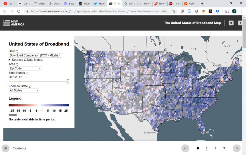 OTI’s Broadband Map Could Be Useful If They Understood Their Data ...